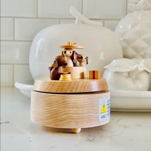 wooderful Life | Accents | Wooderful Life Wooden Puppy Music Box | Poshmark